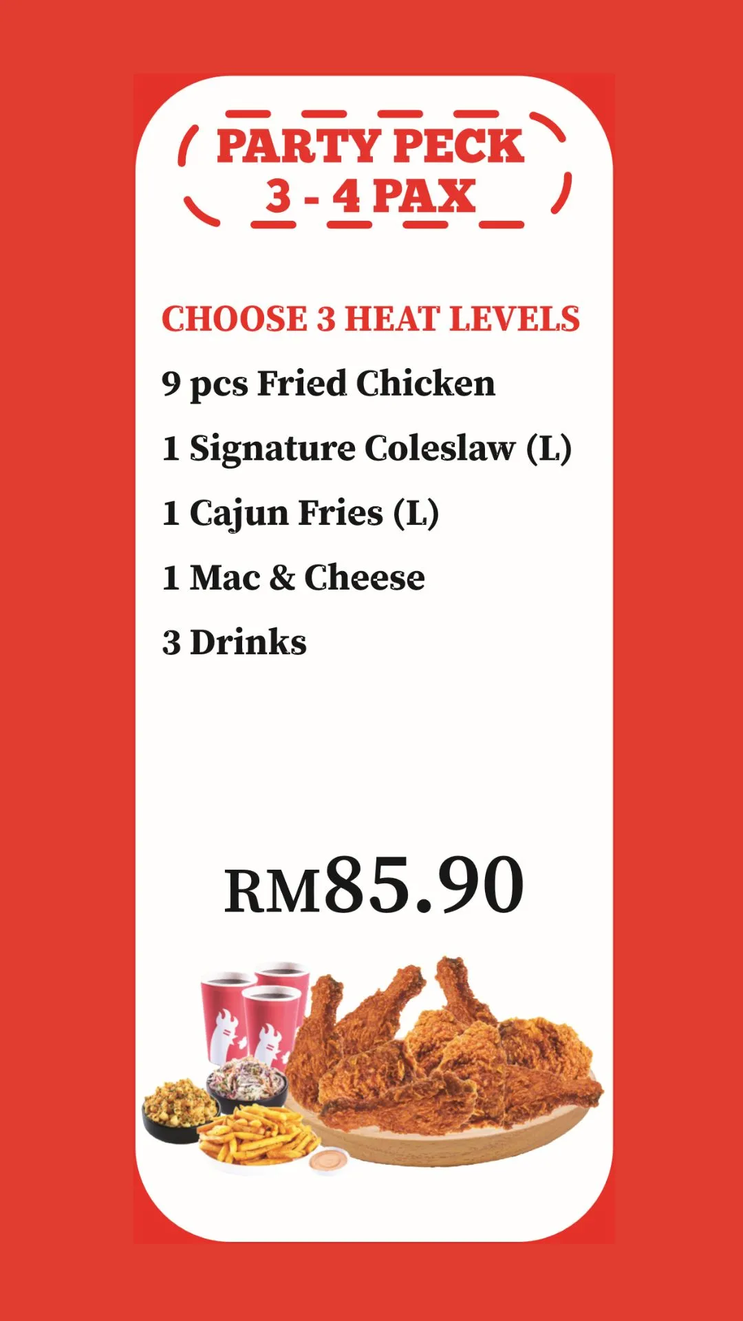 Hot Bird Menu
